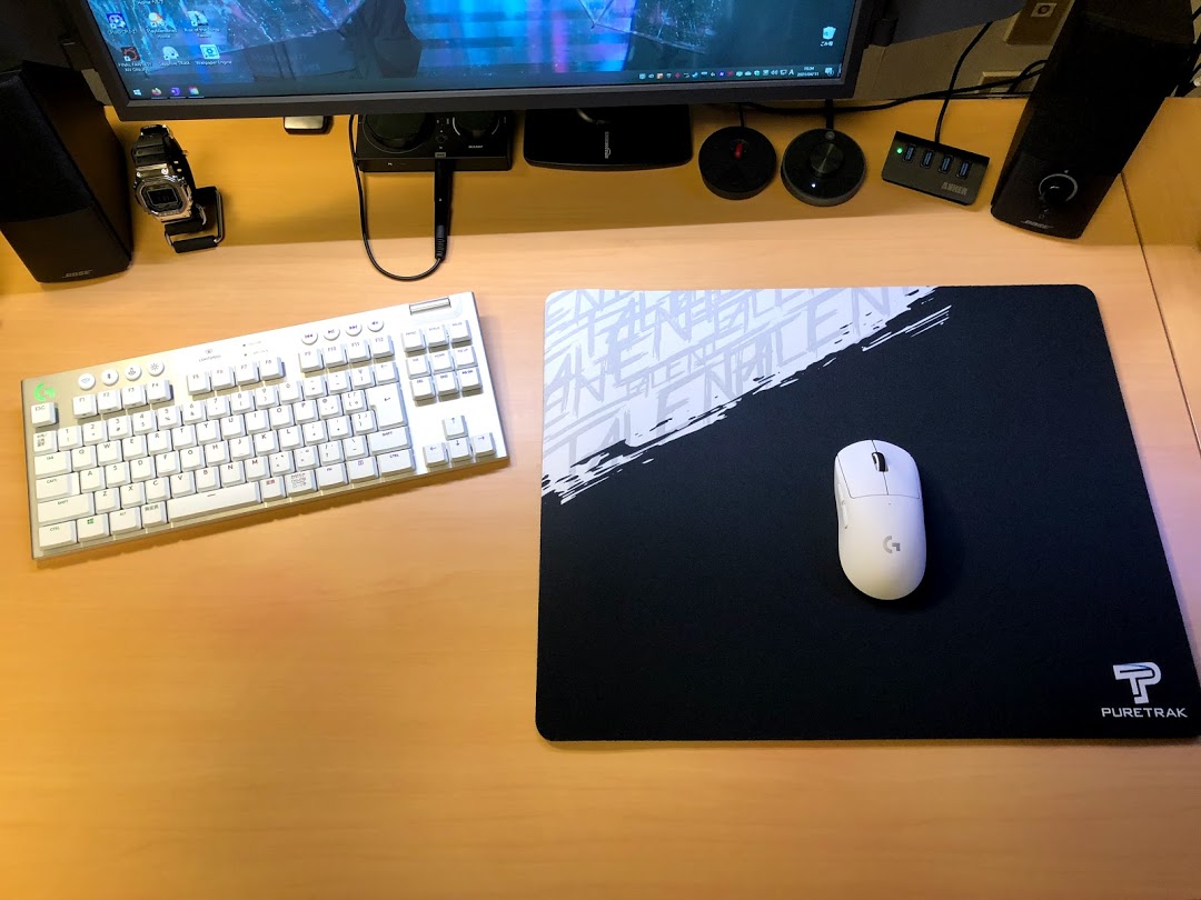 【レビュー】PureTrak Talent Black！滑りの良いUSAマウスパッド！ | 無糖のデスク