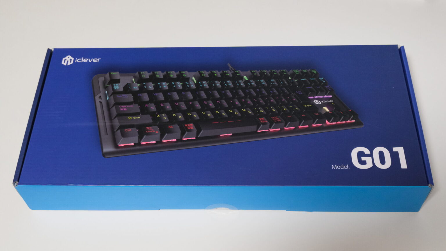 Amazonで買った激安ゲーミングキーボードがコスパ最強かもしれない・・・【iClever G01レビュー】 | 無糖のデスク