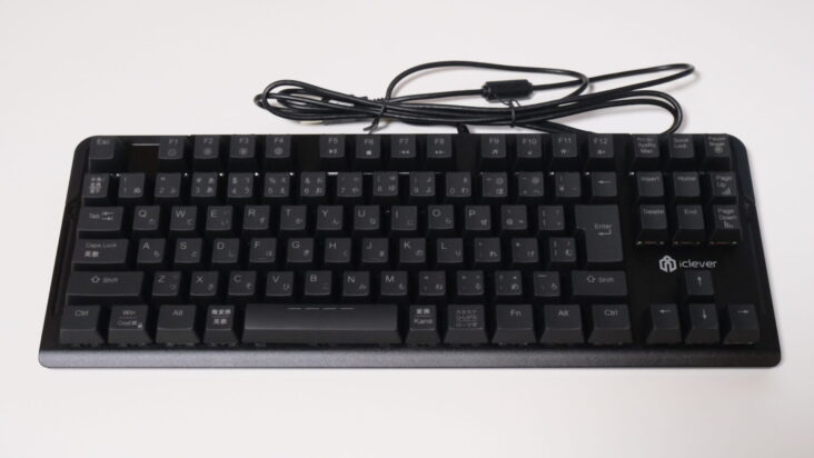 Amazonで買った激安ゲーミングキーボードがコスパ最強かもしれない・・・【iClever G01レビュー】 | 無糖のデスク